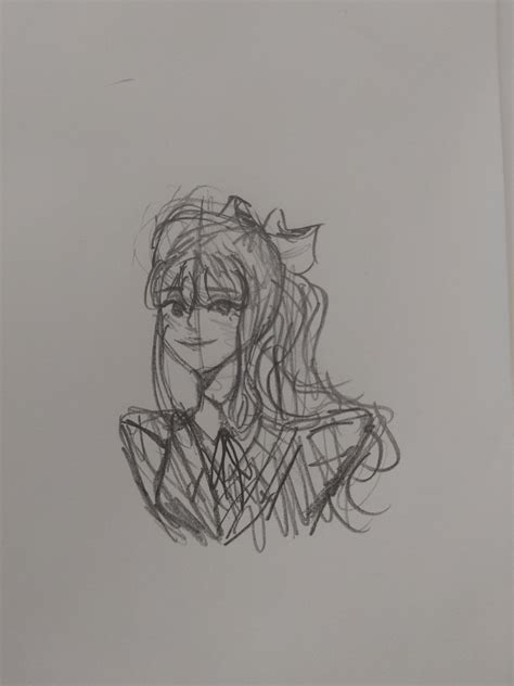 I Drew Monika Rjustmonika