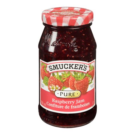Smucker S Pure Jam Raspberry 250g Whistler Grocery Service And Delivery