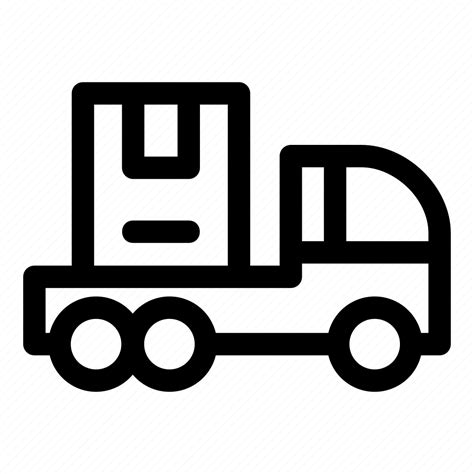 Delivery Transport Transportation Truck Service Cargo Icon