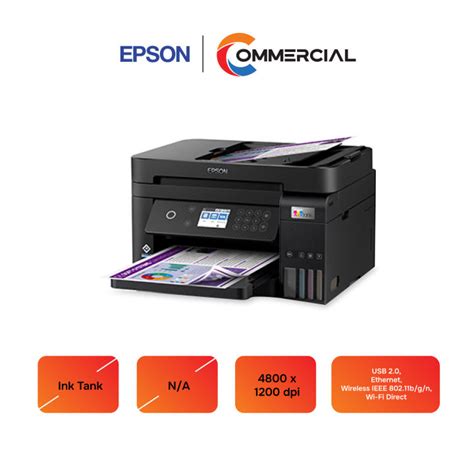 Epson Ecotank L6270 Duplex A4 Ink Tank Printer เครื่องปริ้นเตอร์