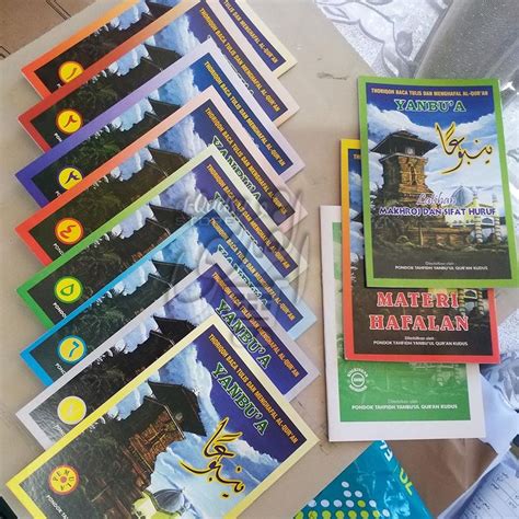 Jual Yanbua Jilid PEMULA ASLI ORIGINAL Yanbua Perjilid Yanbua Lengkap JILID PEMULA