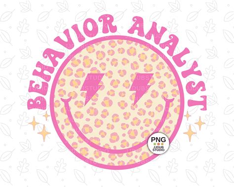Behavior Analyst Png Behavior Analyst Sublimation Designs Etsy