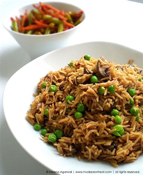 Peas Pulao Indian Recipe