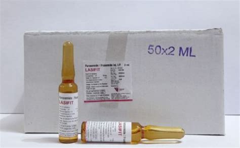 Lasifit Injection Composition Furosemide 20 Mg At Rs 1698 In