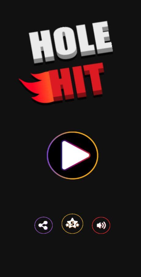 Hole Hit D Unity Source Code By YooGames Codester
