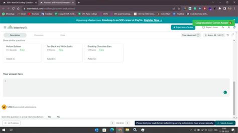 sayak mondal on linkedin day109 365daysofcode scalerdiscord