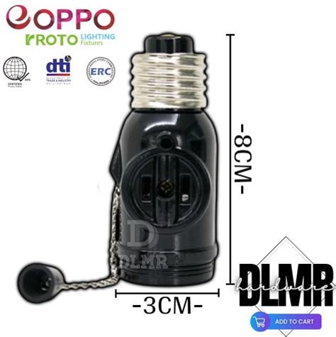 PCS Pull Chain Socket With Flat Pin Outlet Lamp Socket Bulb Receptacle A V Lazada PH