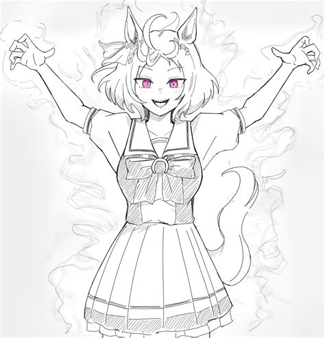 Sakura Laurel Umamusume Drawn By Miyanns35 Danbooru