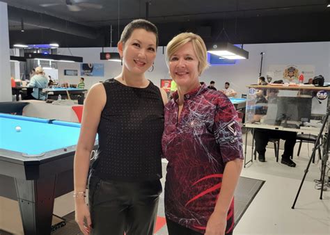 Billiards Icon The Black Widow Competes With Stage Iv Ovarian Cancer
