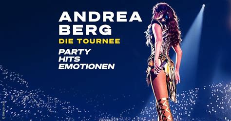 Andrea Berg Party Hits Emotionen Die Tournee 2025 I Mannheim Sap