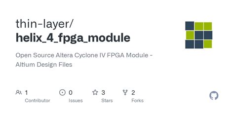 Github Thin Layerhelix4fpgamodule Open Source Altera Cyclone Iv Fpga Module Altium