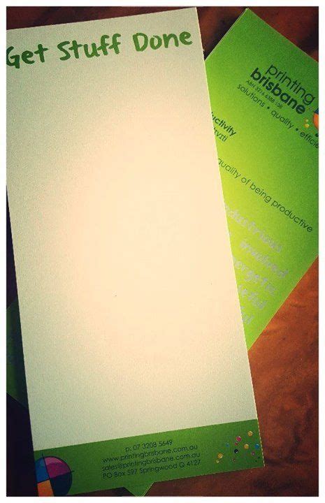 Custom Notepads For Your Business Full Color Print