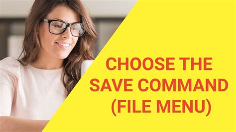Choose The Save Command Shortcut Key In Ms Word Youtube
