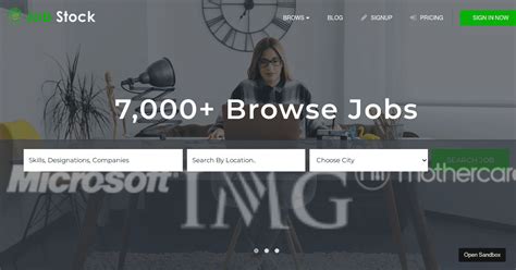 SanjnaKumari React Intern JobStock SanjnaNew Codesandbox