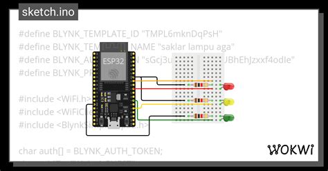 Light Blynk Wokwi Esp32 Stm32 Arduino Simulator