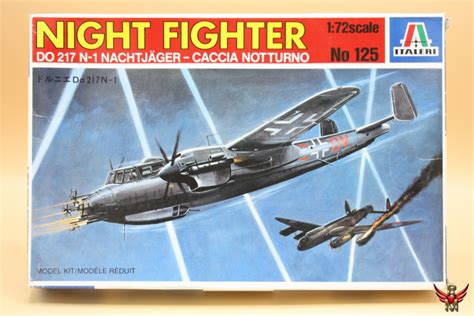Italeri 1/72 German Night Fighter Do 217 N-1 Nachtjäger Caccia Notturno ...