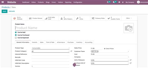 Odoo ECommerce