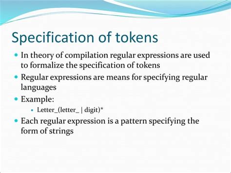 Lecture 1 Lexical Analysisppt Programming Languages Computing