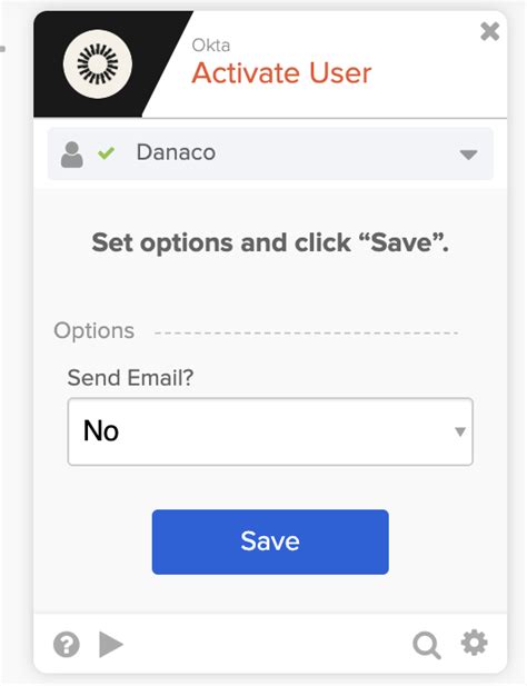 Okta Activation Emails Not Sent When The Activation Is Done Via Workflows