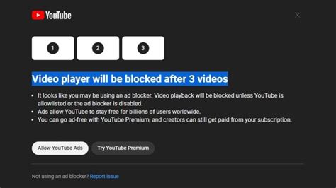 Youtube Tests To Restrict Viewers With Ad Block Enabled
