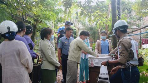 ရေဖြူမြို့နယ်တွင် သွေးလွန်တုပ်ကွေးရောဂါ ကြိုတင်ကာကွယ်ရေးလုပ်ငန်းများဆောင်ရွက် Information And