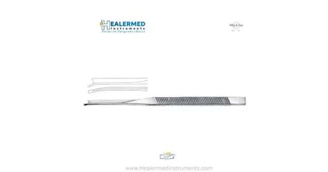 Silver Rhinoplasty Chisel Left Nasal Chisel Chisels And Osteotomes