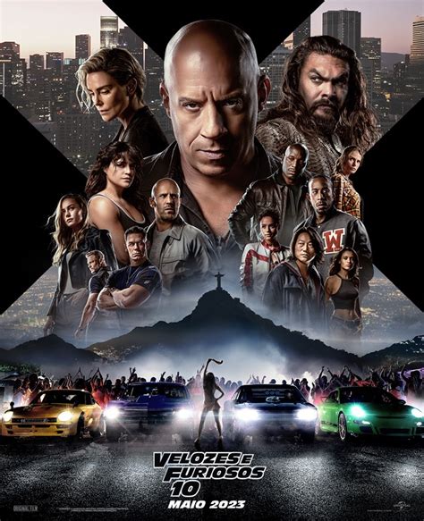 VELOZES E FURIOSOS 10 Filme Ganha Cartaz RJ Em Destaque