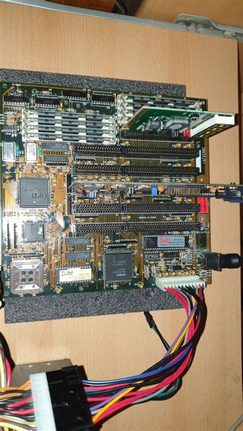 Vintage Intel 386 Motherboard 80386 Sx I386 Sx 20mhz Ebay