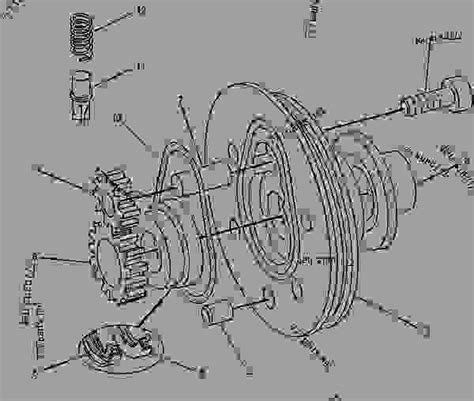 7c8928 Pump Group Gov And Fuel Inj Engine Marine Caterpillar 3208