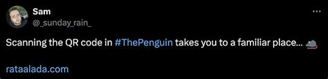 Eagle Eyed The Penguin Fans Spot Mysterious QR Code In Episode Here S What Happens If You