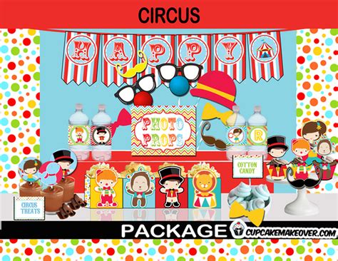 Circus Carnival Birthday Circus Birthday Party Theme Catch My Party