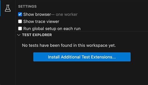 Vs Codeのplaywright拡張機能のtestingが使用不可になる原因 Iwbjp
