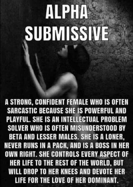 Alpha Submissive Lonewolf13