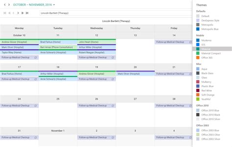 ASP NET Scheduler And Calendar For Web Forms MVC DevExpress