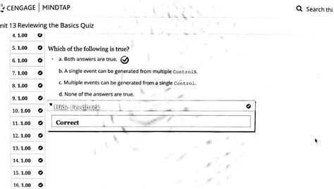 C C Unit 13 Reviewing The Basics Quiz MindTap CIS 1123 Studocu