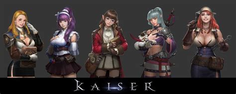 ArtStation Kaiser NPC Portrait Kim Ha Yeong Special Characters