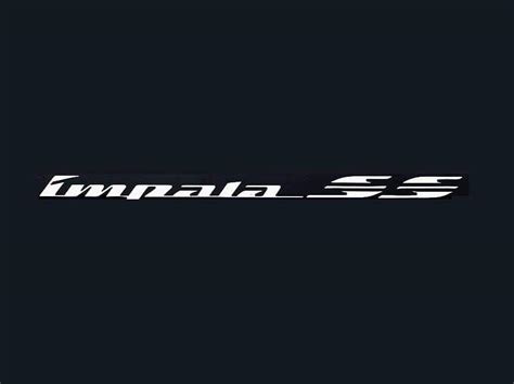 Impala Ss Logo Vector
