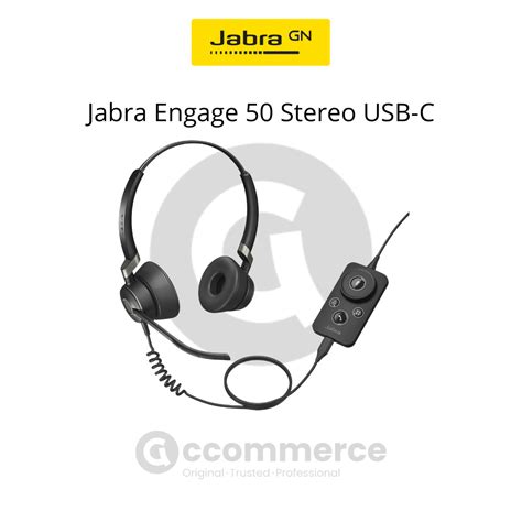 Jabra Engage Stereo Usb C Headset Accommerce