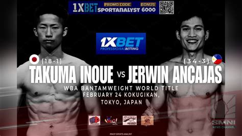 Jerwin Ancajas Takuma Inoue Fight Tuloy Na Sa Pebrero