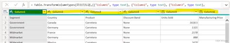 Power Bi 数据处理介绍（数据初始调整、合并列及查看数据结构）power Bi 中 两列合并成一列 Csdn博客