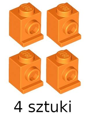 Lego Klocek X Z Wypustk Pomara Czowy Oficjalne Archiwum Allegro