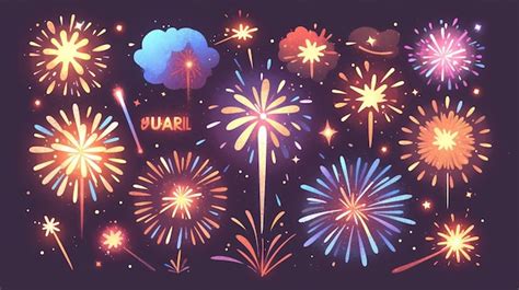 Labor Day Fireworks Show Banner Premium Ai Generated Vector