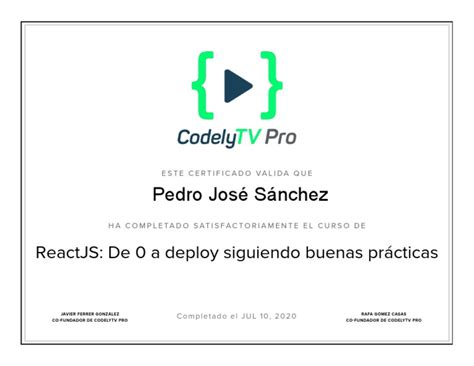 Reactjs De 0 A Deploy Siguiendo Buenas Practicas Pedro Pdf Pdf