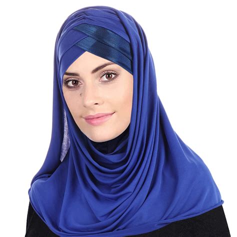 Bunenne Turbans For Women Head Wraps For Women Jersey Hijab For Women
