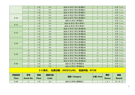 【快讯】11月2日赛程 丨 2019世界杯环球公开赛暨全国锦标赛