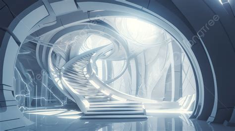 4k Uhd 3d 그림의 미묘한 미래형 건물 디자인 원근법 배경 네온 벽지 3d 아트 배경 일러스트 및 사진 무료 다운로드