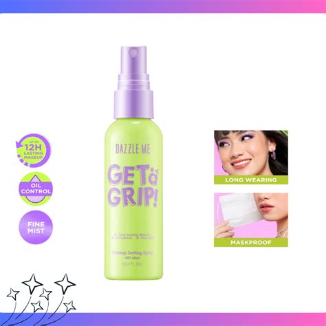 Jual Dazzle Me Get A Grip Make Up Setting Spray Ml Shopee Indonesia