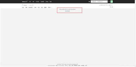 【sonar】sonar部署、分析代码并导出pdf分析报告（windows版）sonar代码检查 导出报告 Csdn博客