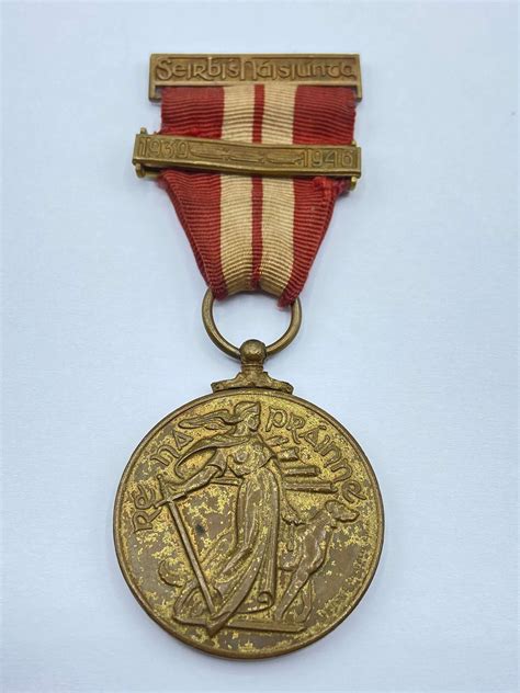Ww2 Period Irish Emergency Medal With 1939 1946 Medal Clasp In General