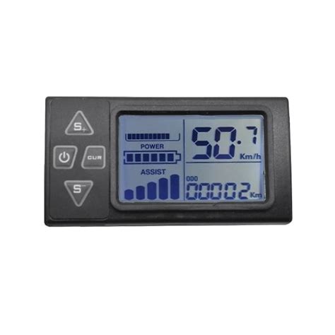24v36v48v S861 Lcd Ebike Display Dashboard För Elcykel Bldc
